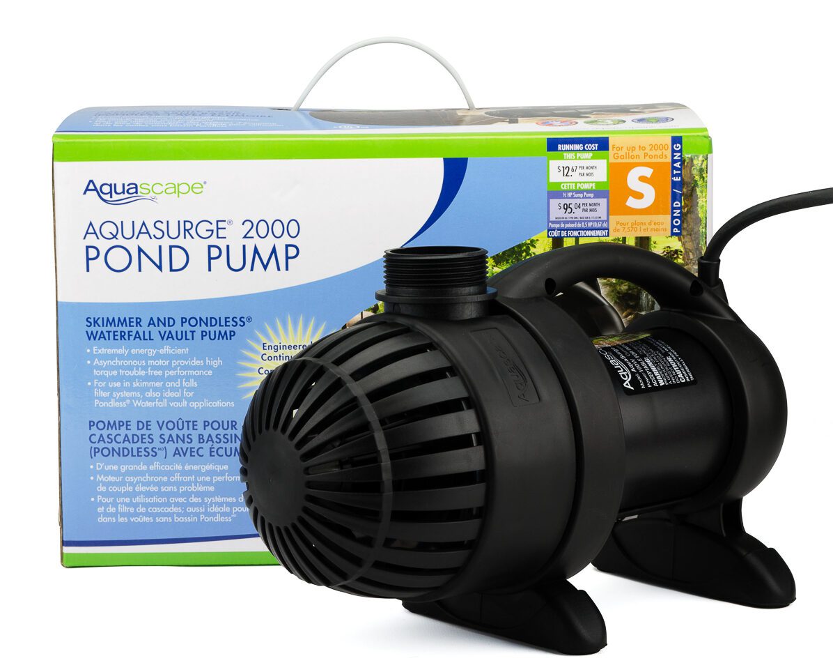 How to Pick the Best Pump for Your Pond, Waterfall or Fountain - Splash ...