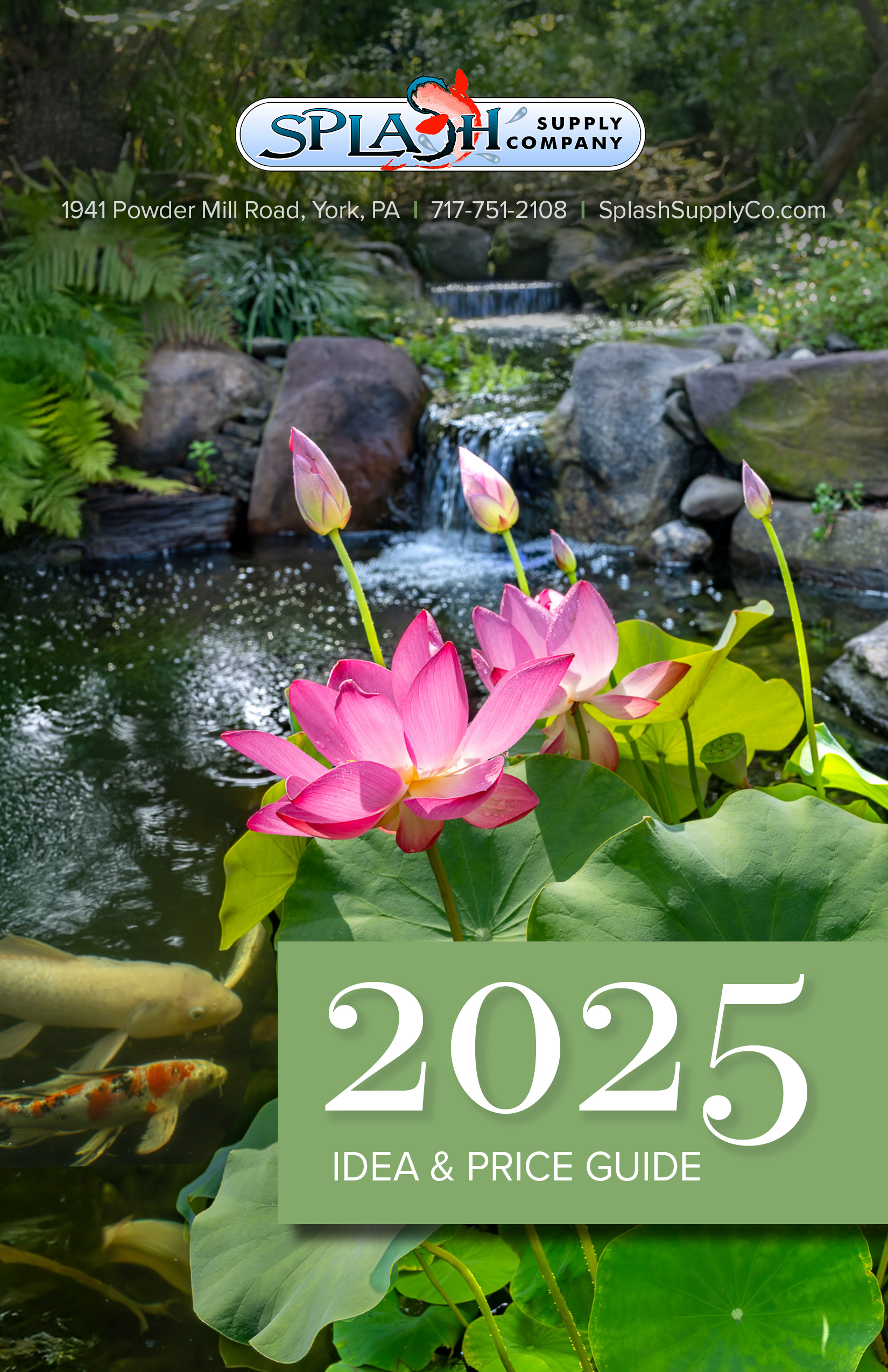 2025 Price Guide Flipbook - Splash Supply Company